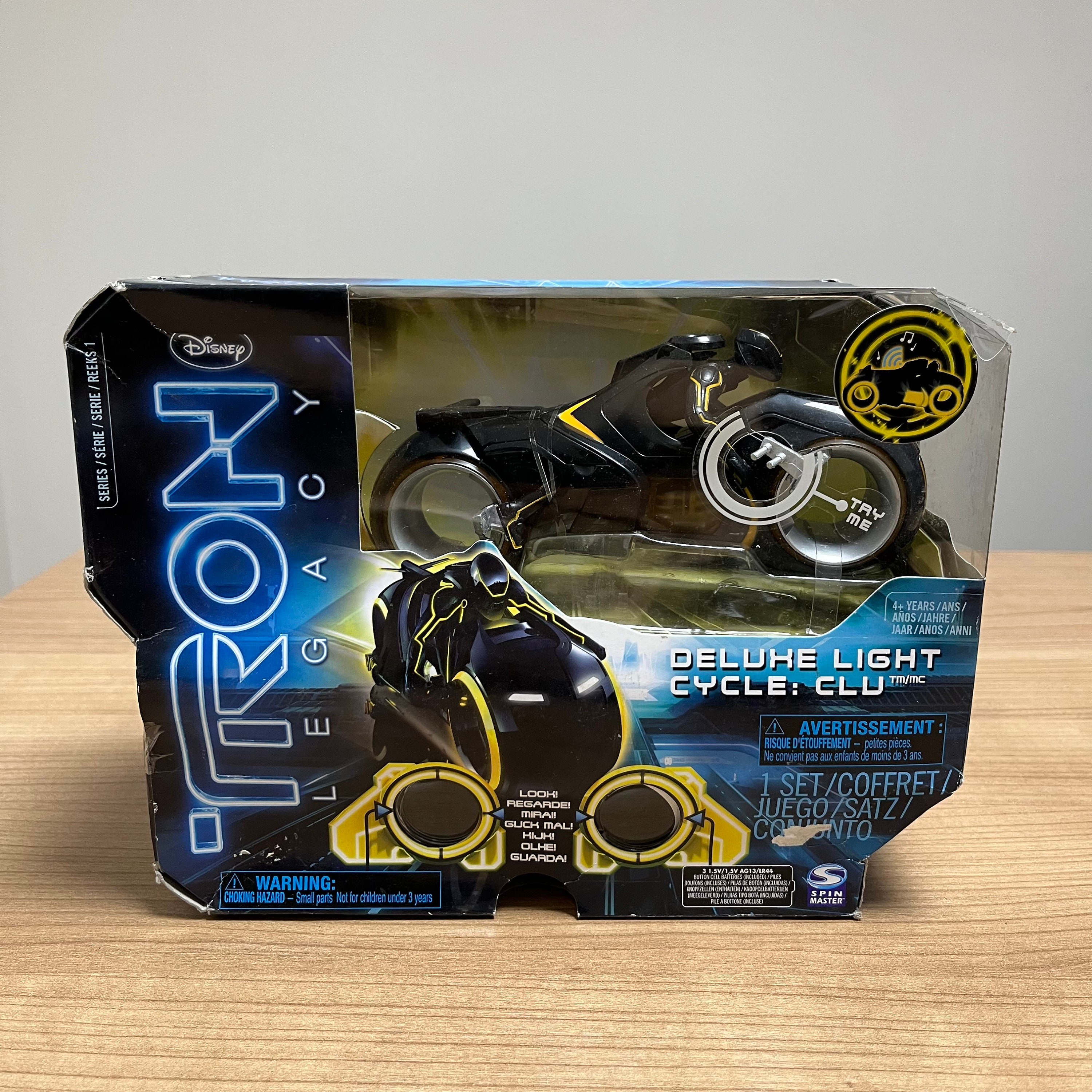 Ciclo De Luz Legado Tron Tron Legacy Hero 1:50 Vehículo De Juguete A