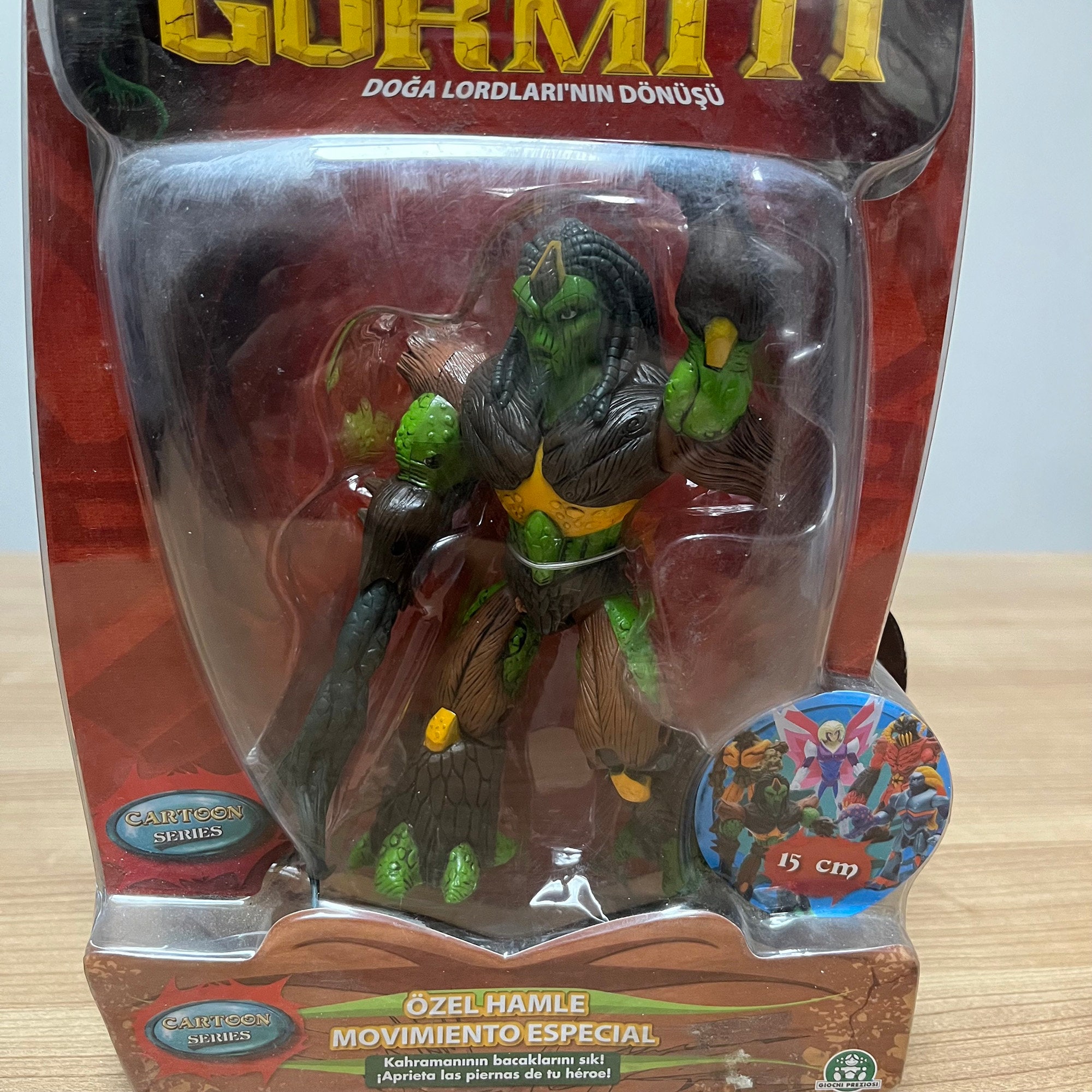 Gormiti Lucas : the Forest Lord Cartoon Series With Attacking Features ...