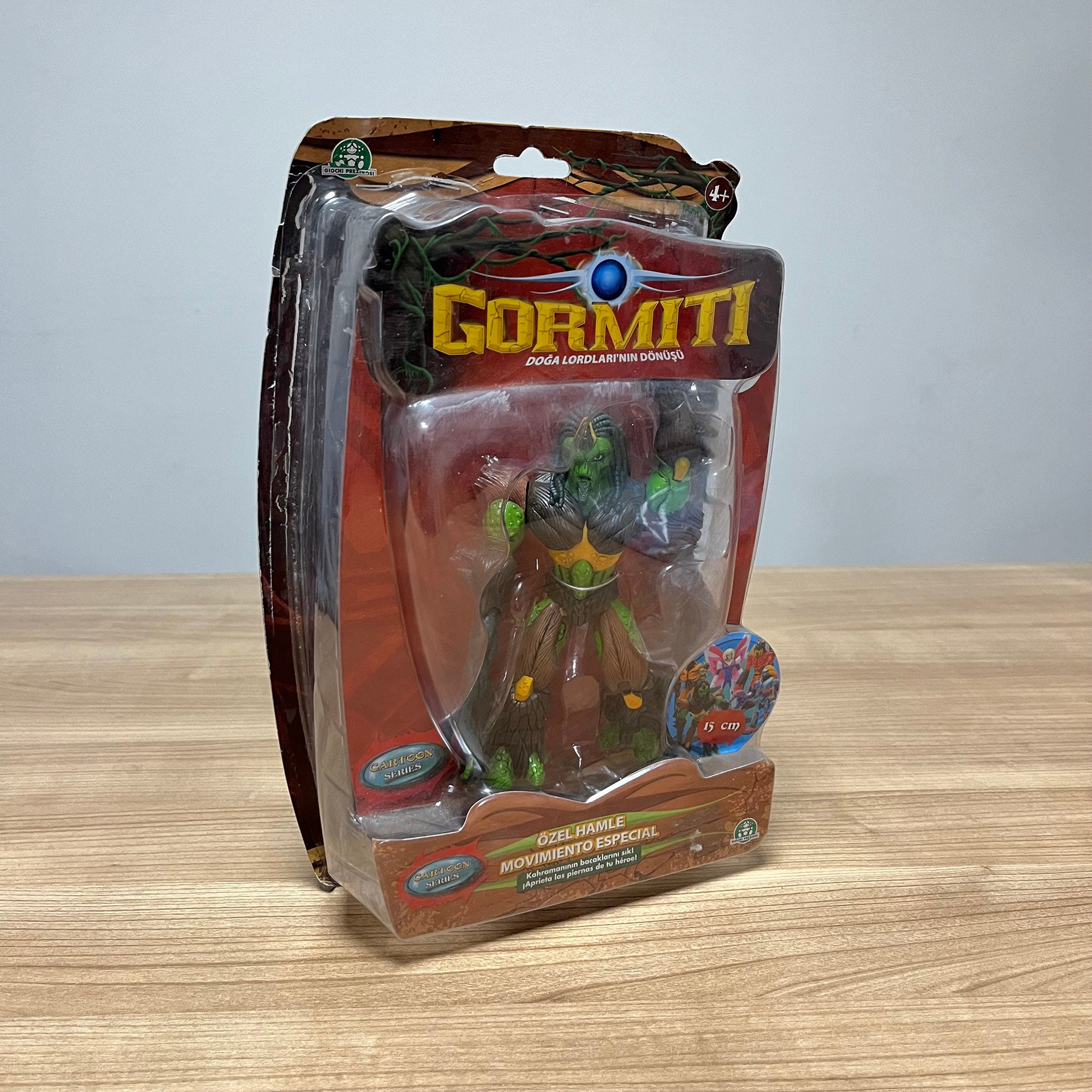 Gormiti Lucas : the Forest Lord Cartoon Series With Attacking Features ...