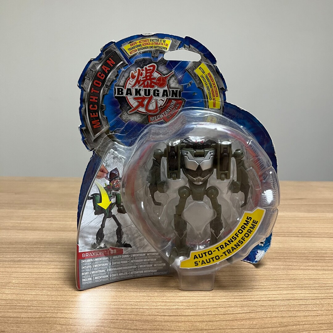 Bakugan Mechtanium Surge Mechtogan Braxion #03 - Etsy