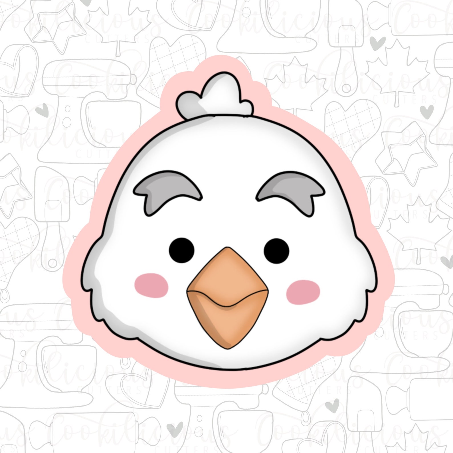 STL Seagull | Sugar Cookies | Cookie Cutter STL | STL Files | Tv ...