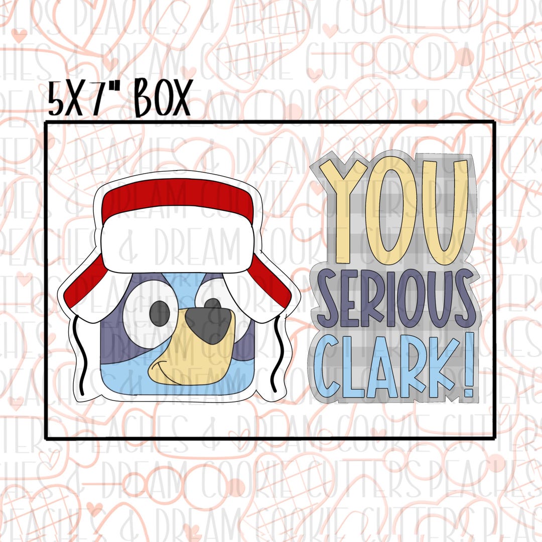 STL Blue Dog Christmas Set | Christmas Cookies | Cookie Cutter STL ...