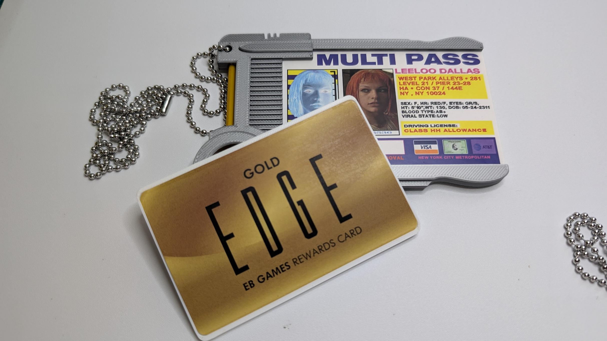 Multipass Leeloo Dallas Multipass Identification - Etsy