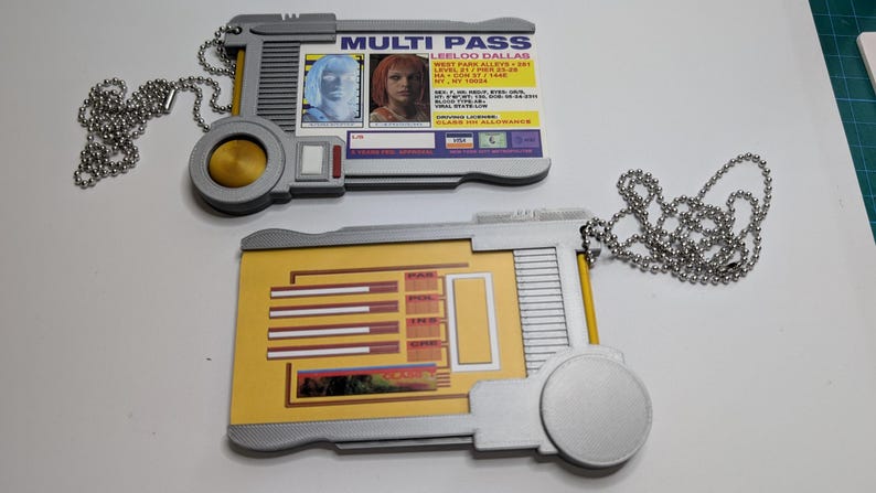 Multipass Leeloo Dallas Multipass Identification - Etsy