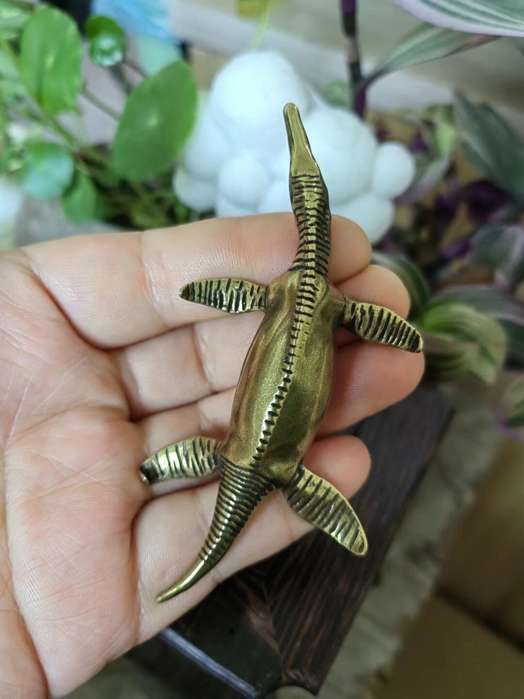 Vintage Brass Ocean Fish Figure Sea Sculpture Statue Figurine Home ...