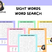 Digital Sight Words Word Search, Homeschool Resources, Reading Skills ...