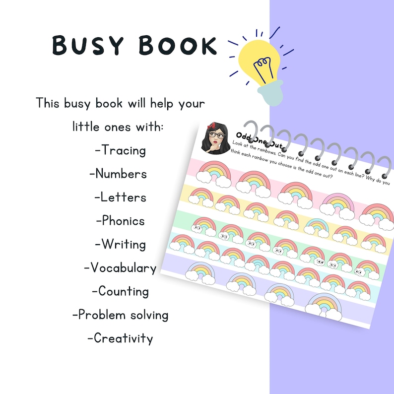 Digital Busy Book for Kids | Homeschool Activities | Learning Book for ...
