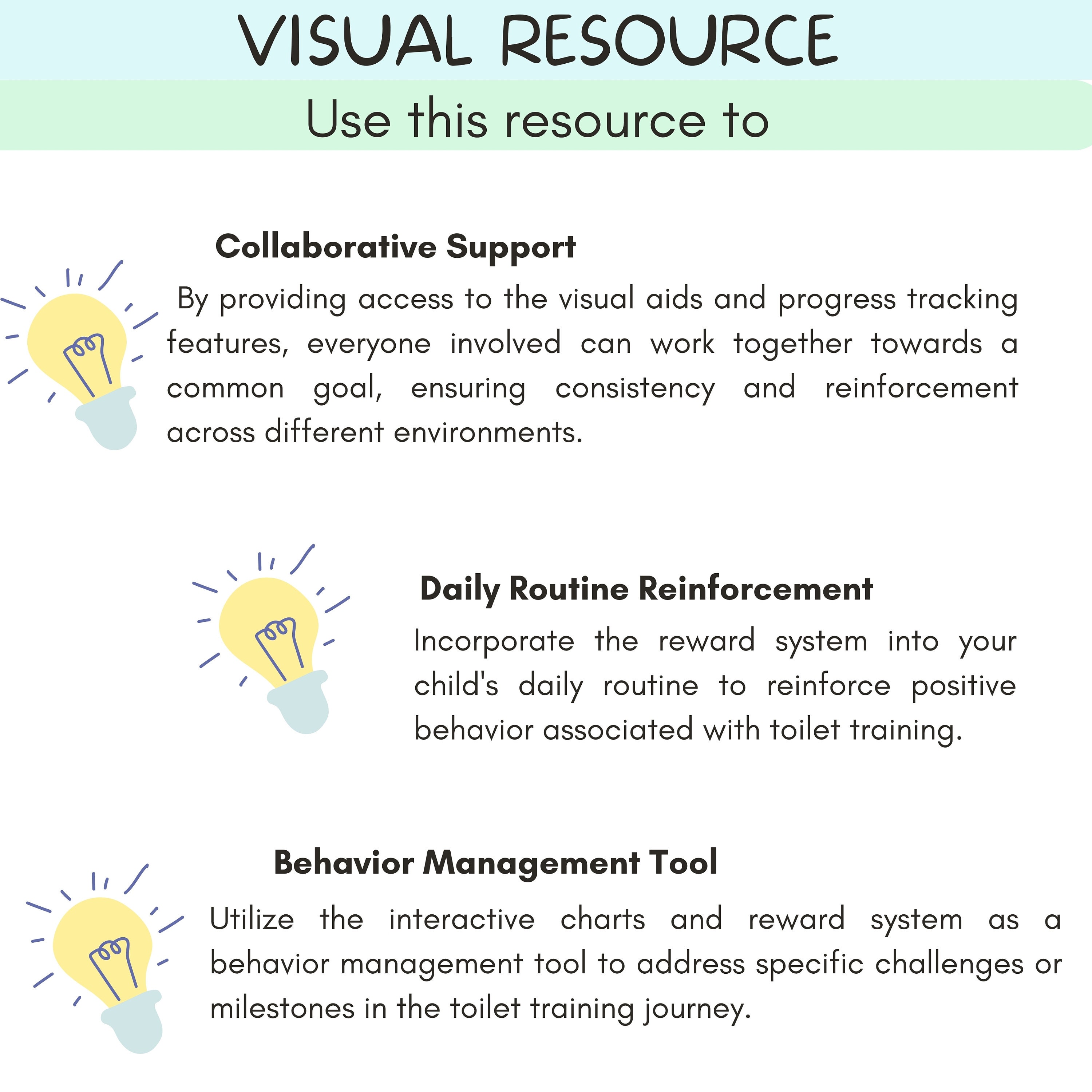 Digital Potty-training Chart: Printable Reward System for Kids With ...