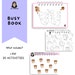 Digital Busy Book for Kids Homeschool Activities Learning Book for ...