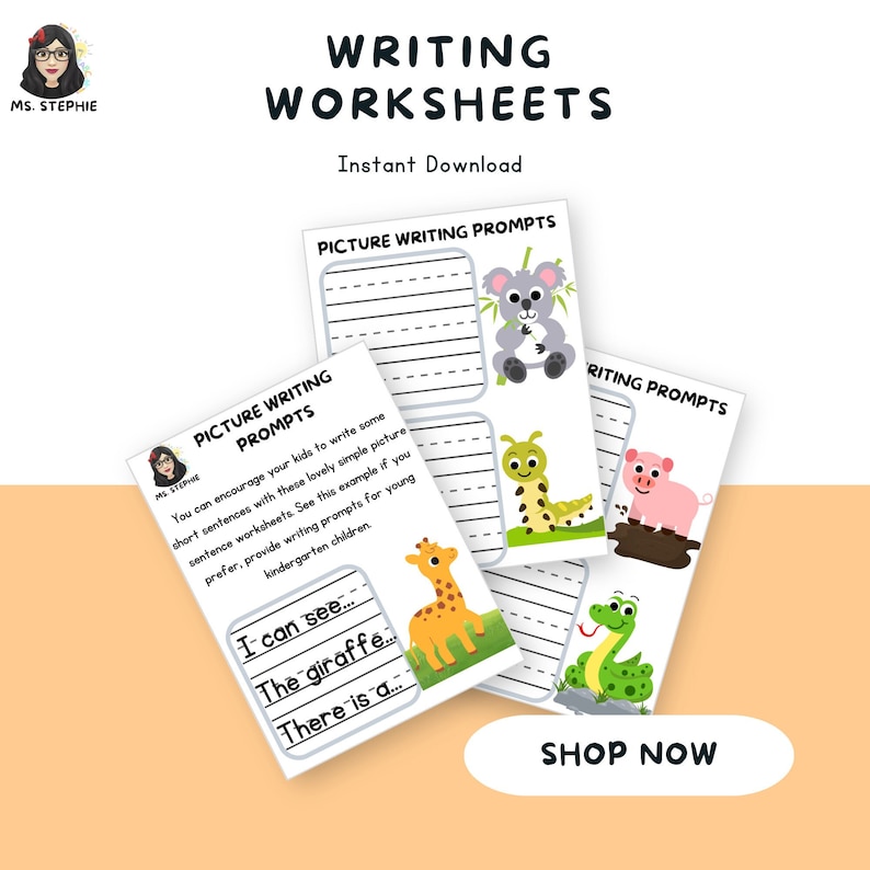 Fun and Engaging Writing Worksheets for Kids Sight Words Worksheet ...