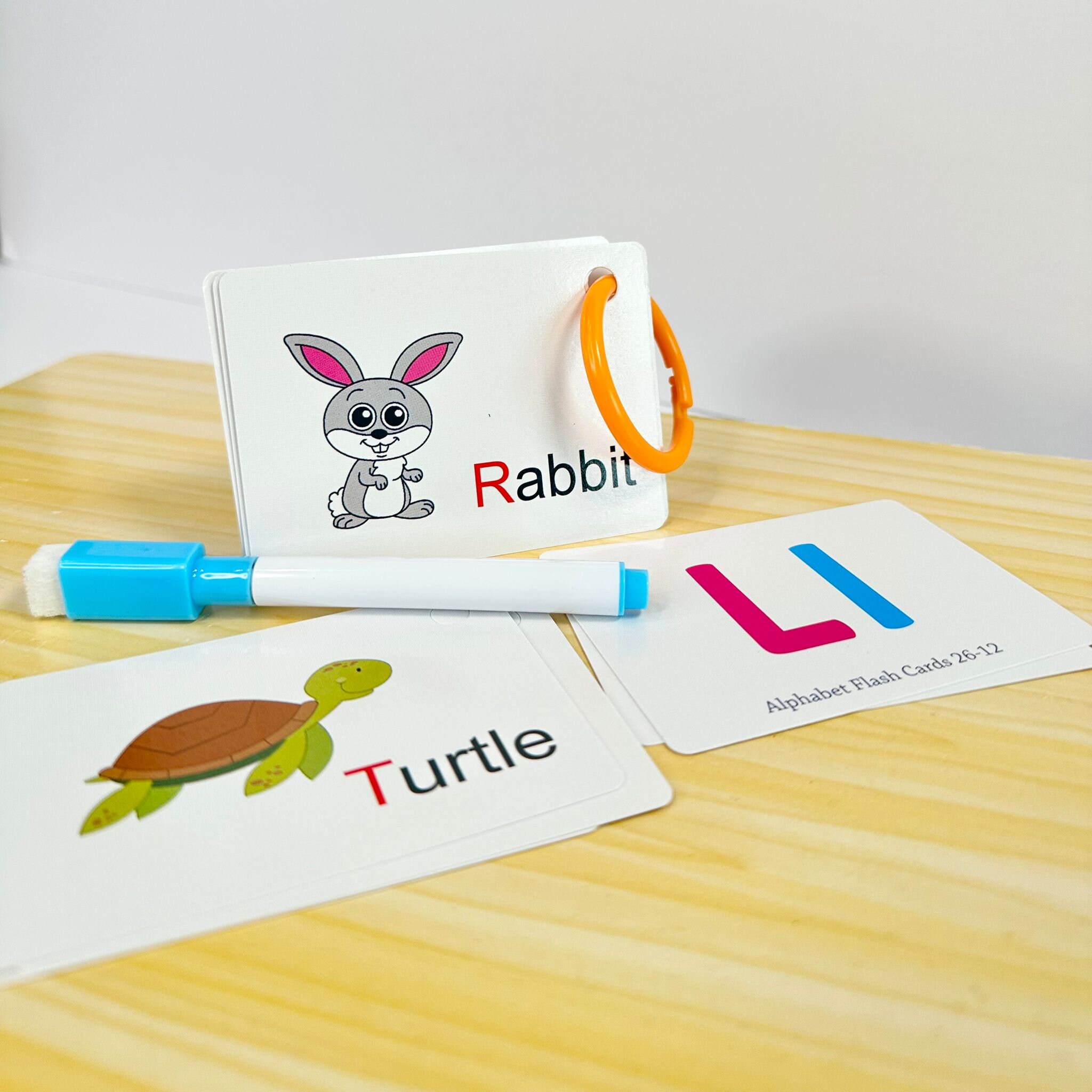 Alphabet Flashcards for Homeschool and Preschool Activities, Learn to ...