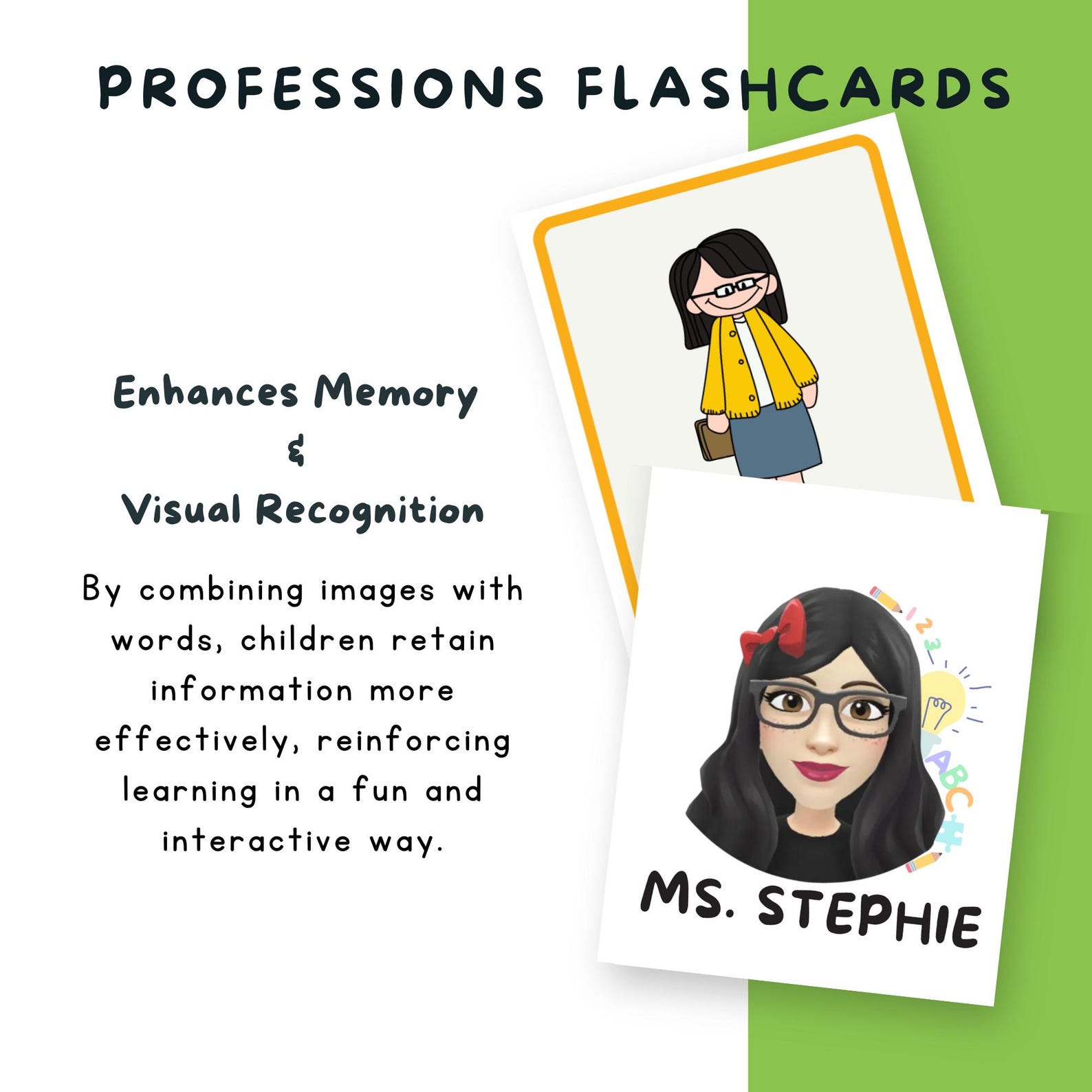 26 Spanish Professions Flashcards | Bilingual Learning Cards | Jobs ...
