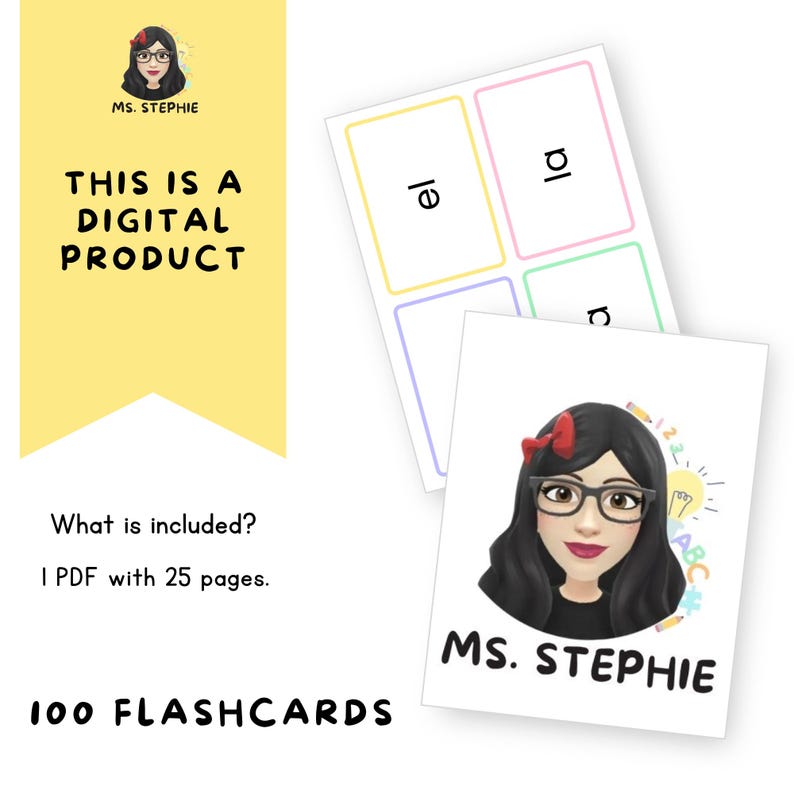 100 Spanish Sight Words Flashcards | High-frequency Words for Kids ...