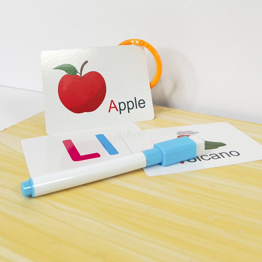 Alphabet Flashcards for Homeschool and Preschool Activities, Learn to ...