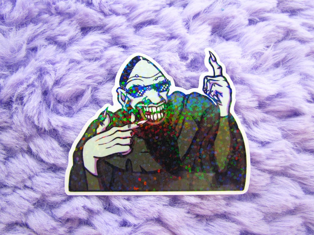 Eyyy Rasputin Glitter Sticker - Etsy