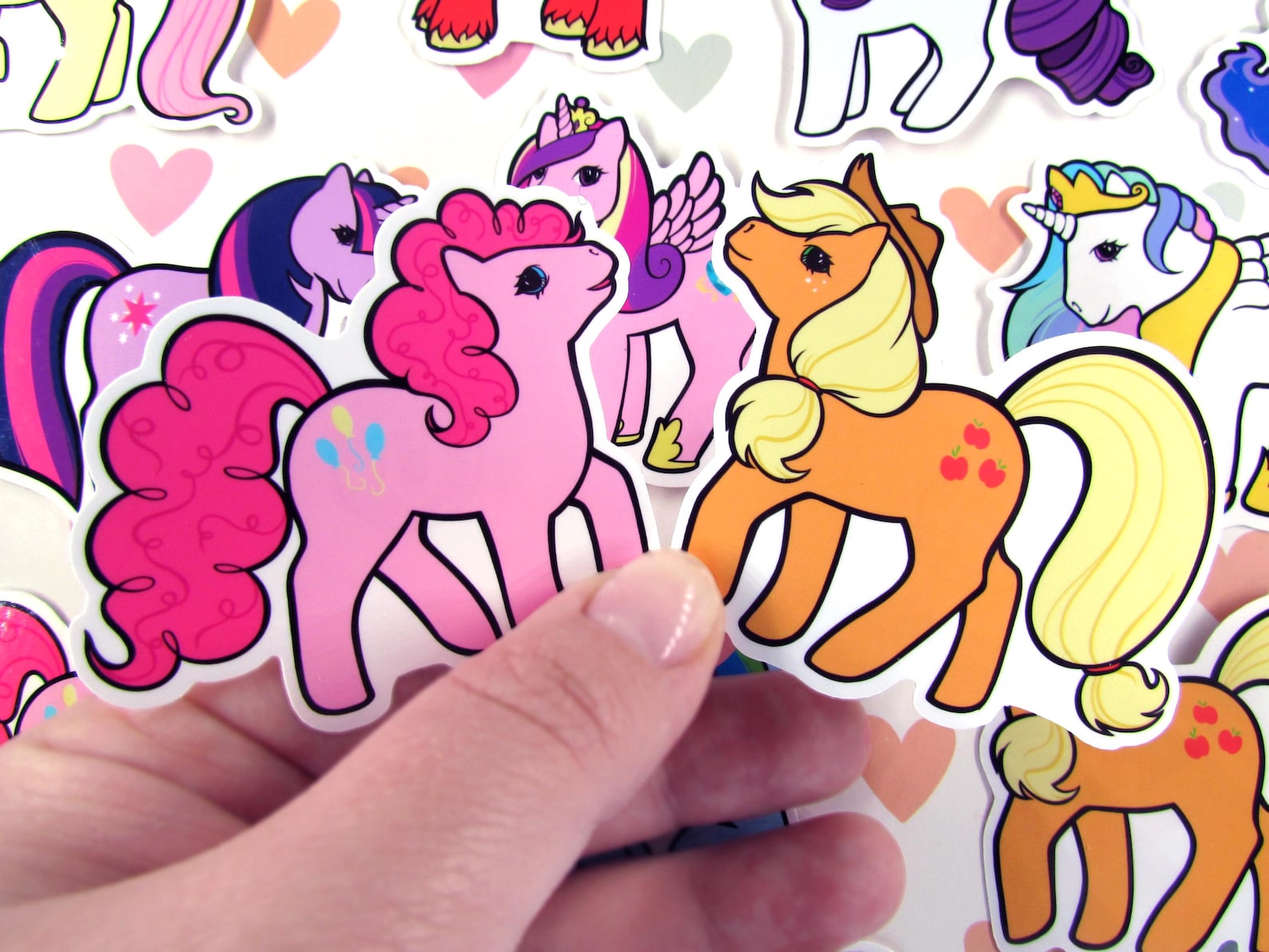 My Little Pony Friendship is Magic G1 Style Stickers - Etsy