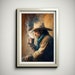 Hard Work Black Coffee, Cowboy With Coffee Poster, Western Poster ...
