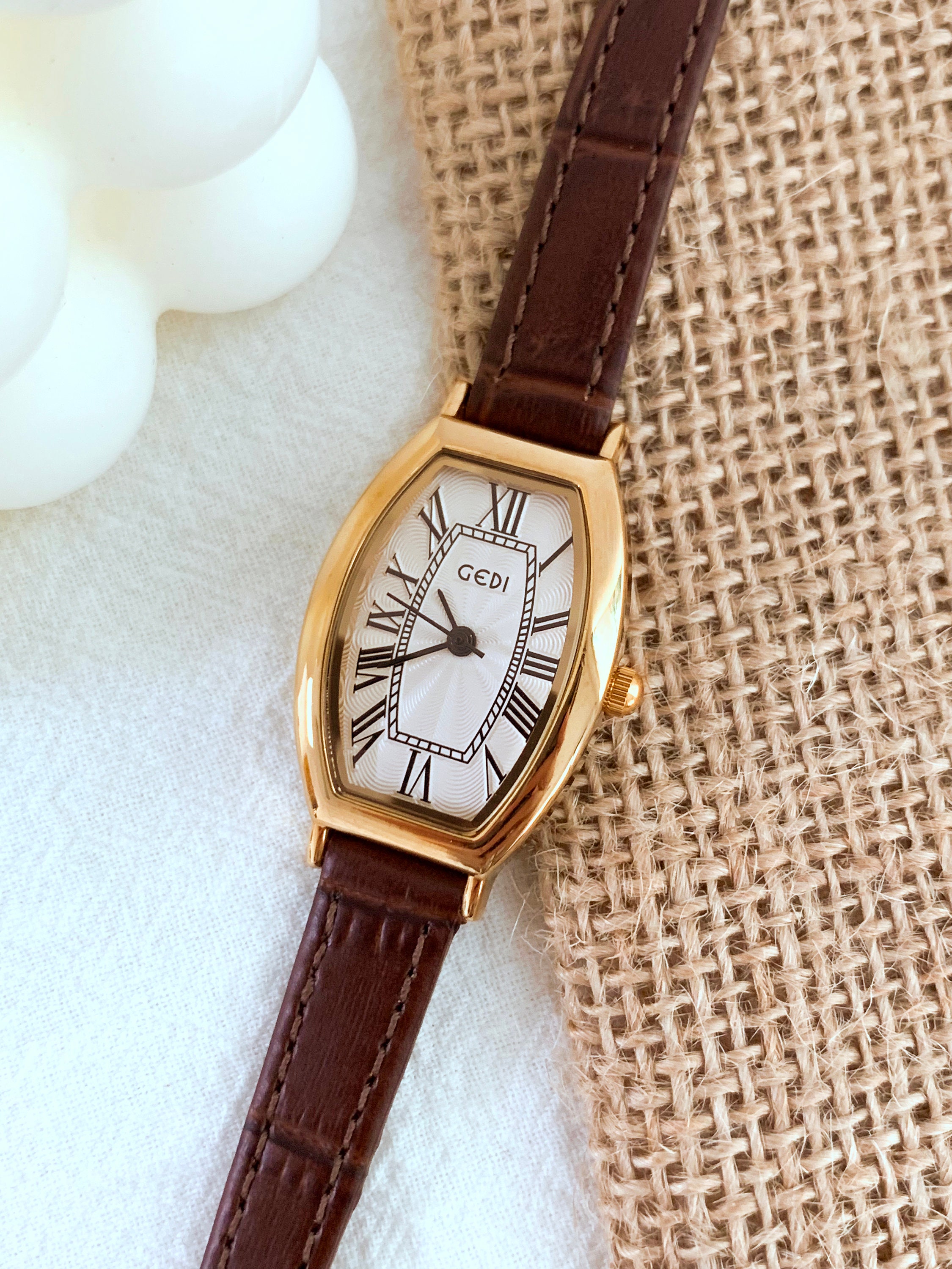 Vintage Wine Bottle Inspired Leather Watch / Minimal Boho Watch ...