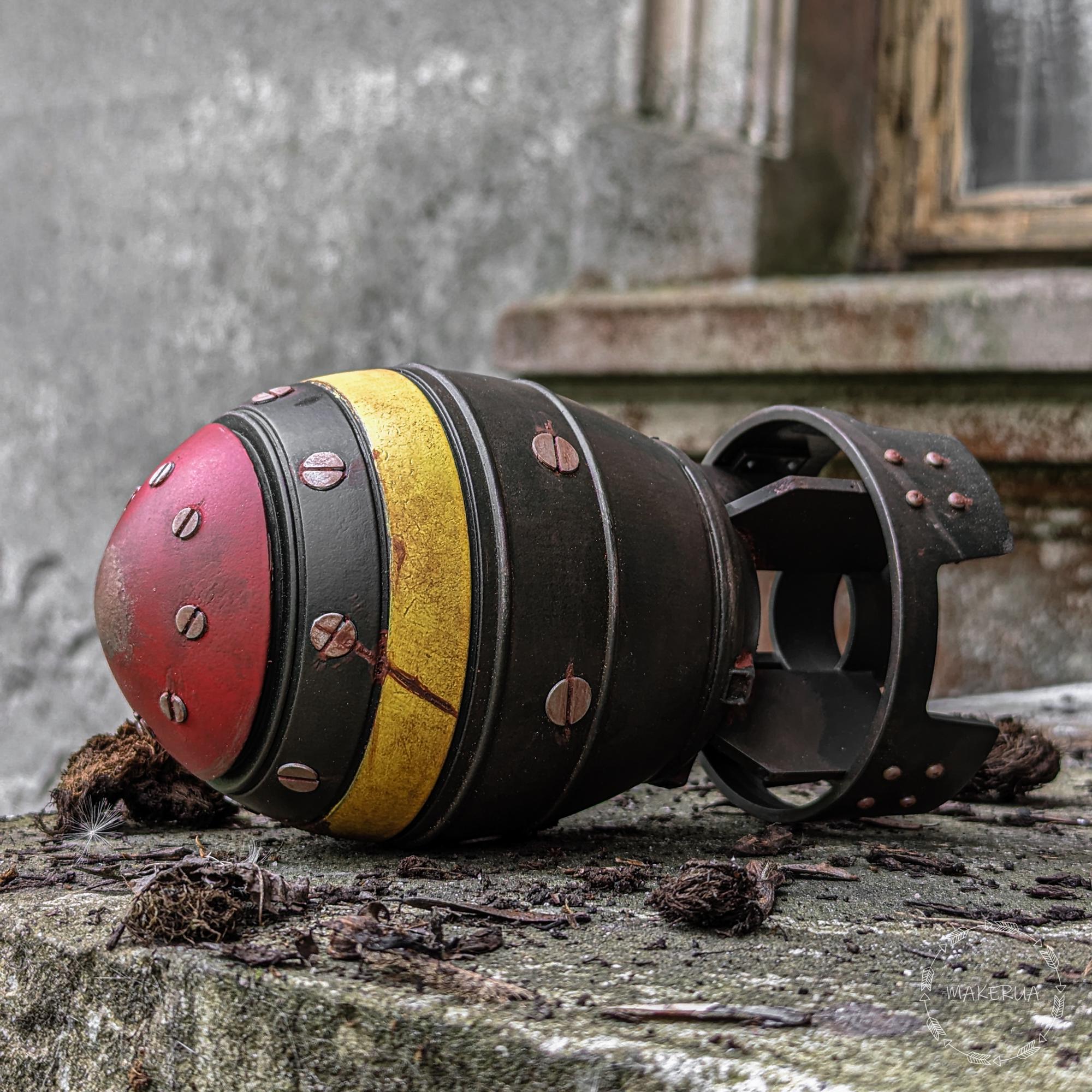 Game Prop Mini Nuke Bomb Container Box Nuka Cola Quantum Bottle Fat Led ...