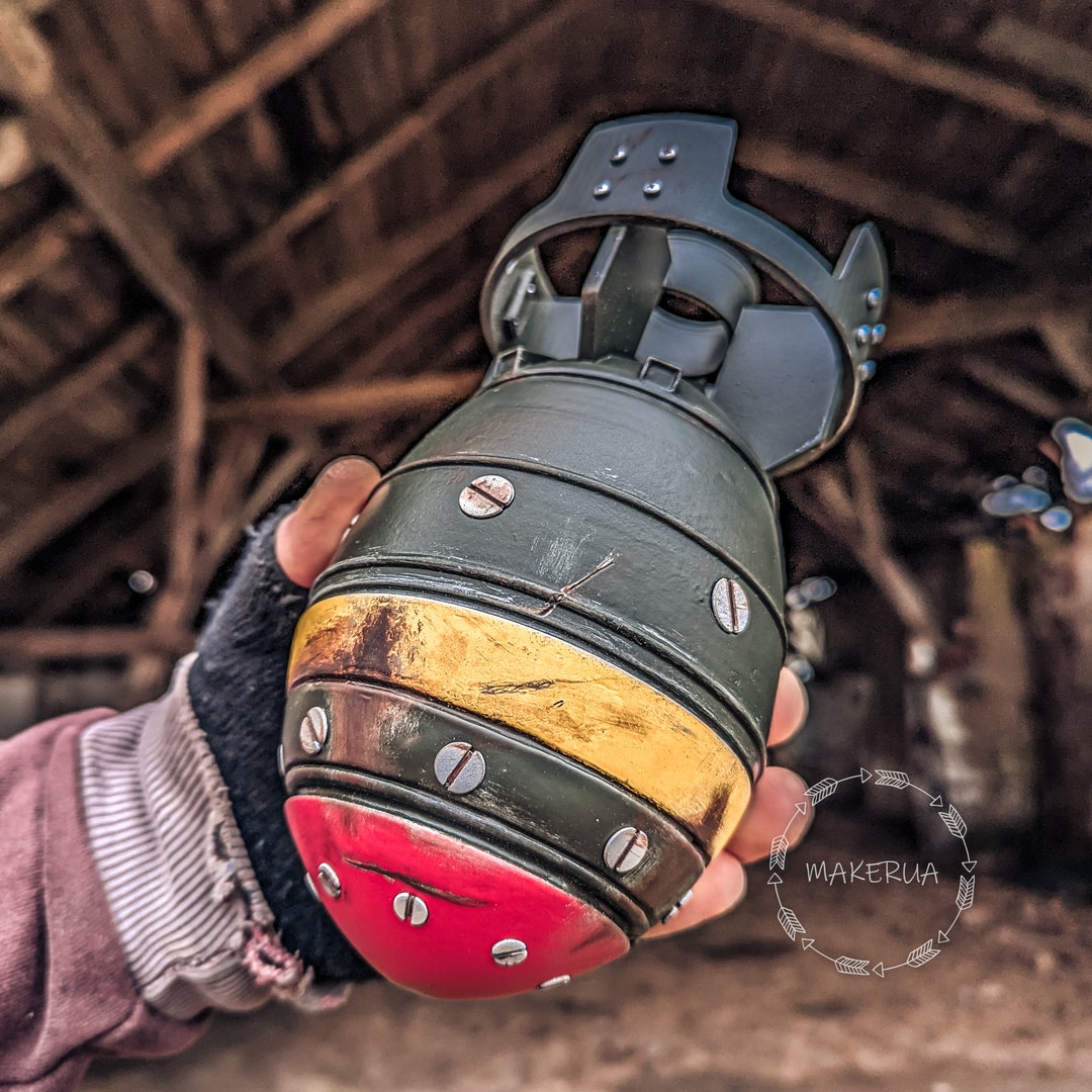 Game Prop Mini Nuke Bomb Special Edition 3d Printed Container Box Nuka ...