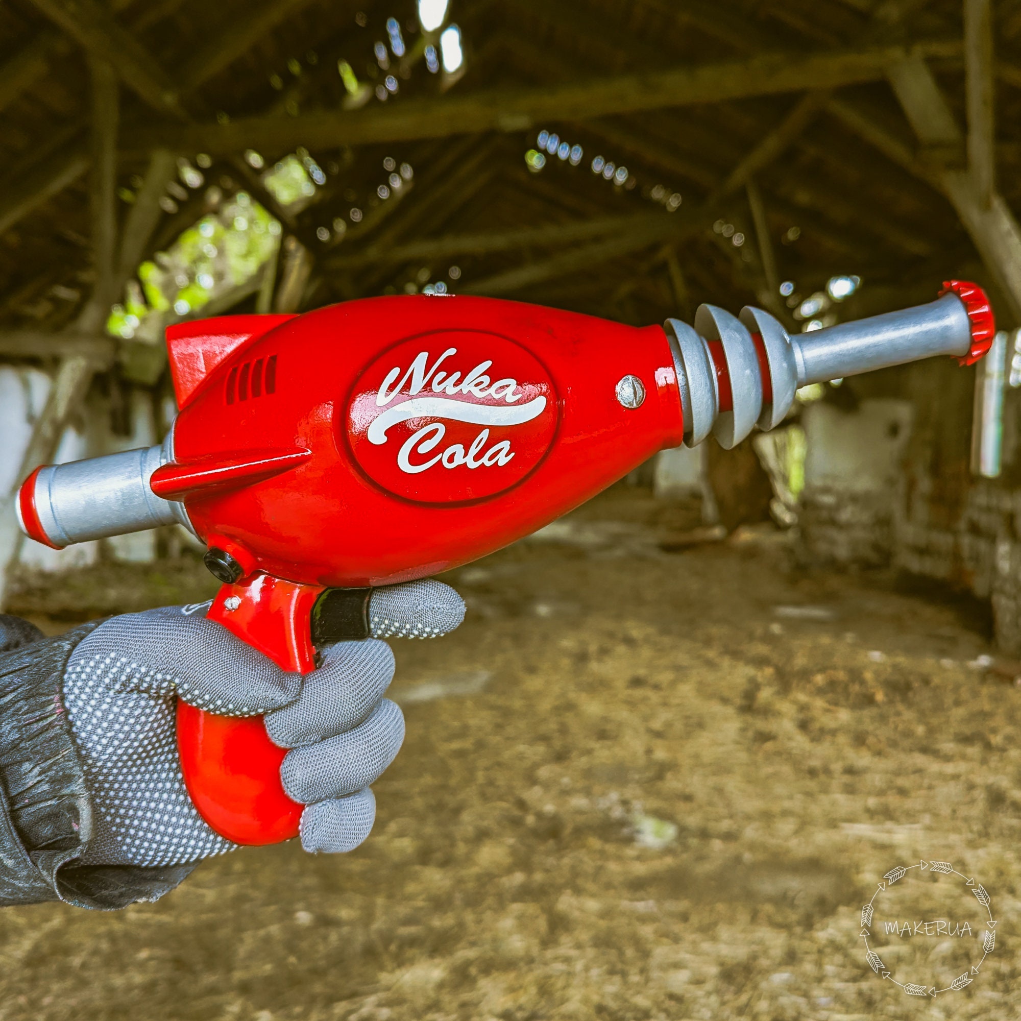 Handcrafted Thirst Zapper Blaster Replica Nuka-cola Bottle Prop Gun ...