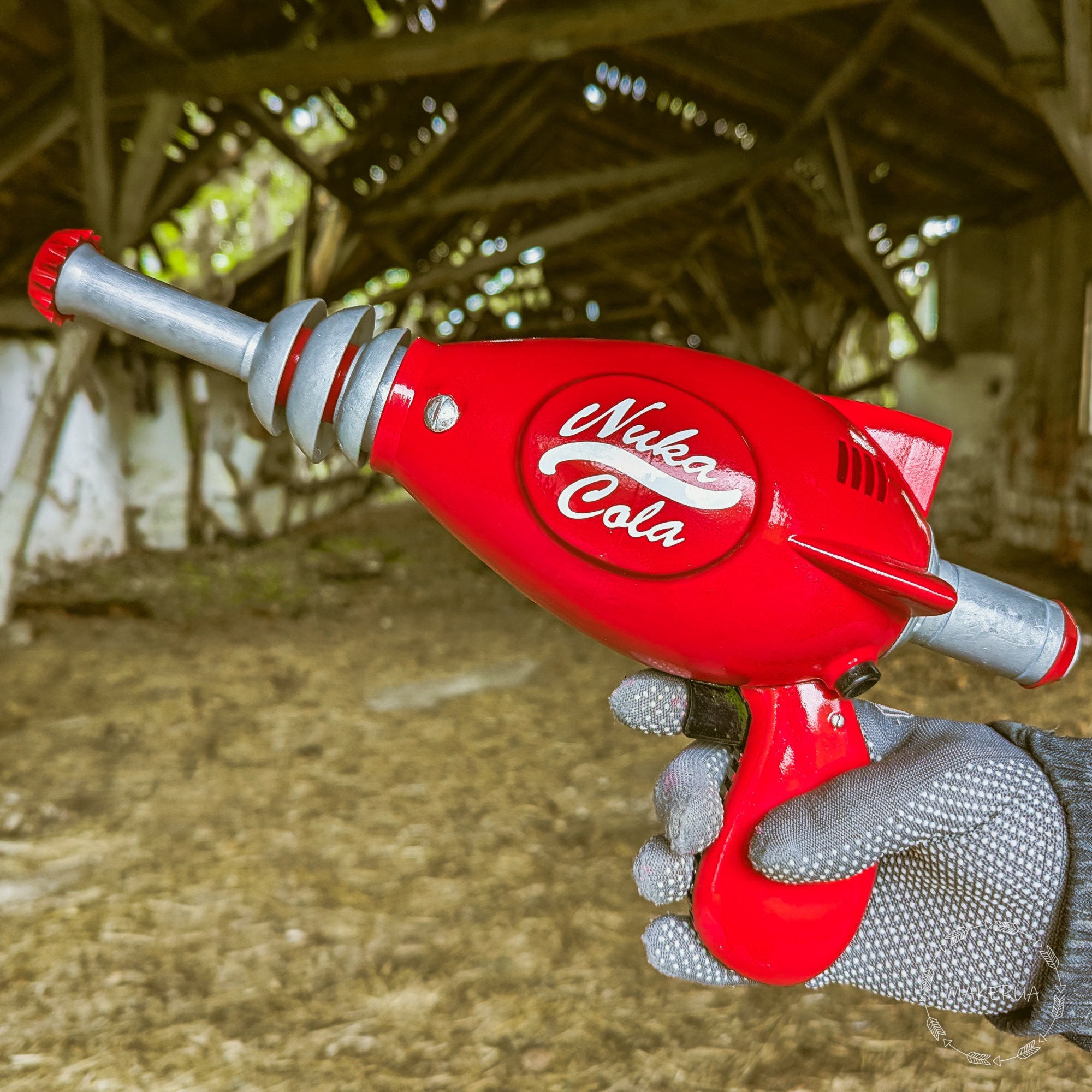 Handcrafted Thirst Zapper Blaster Replica Nuka-cola Bottle Prop Gun ...