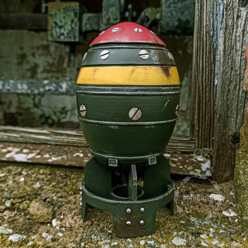 Game Prop Mini Nuke Bomb 3d Printed Container Box Nuka Cola Quantum ...