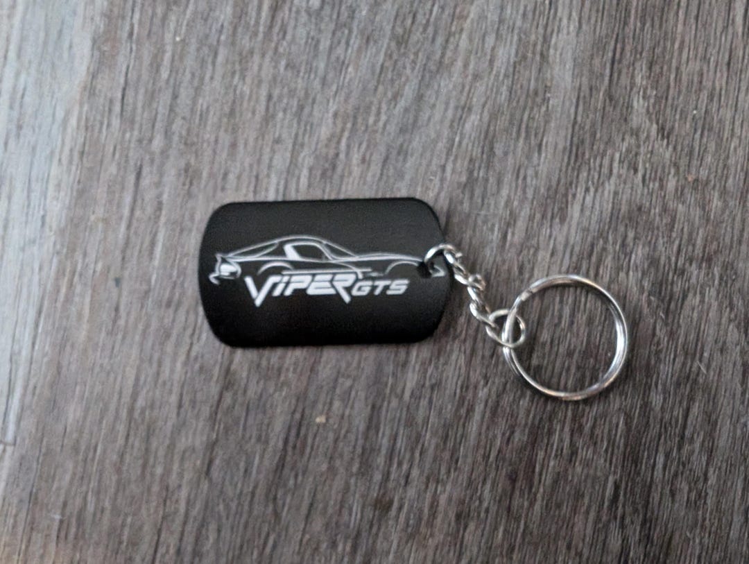 Dodge Viper GTS Keychain - Etsy