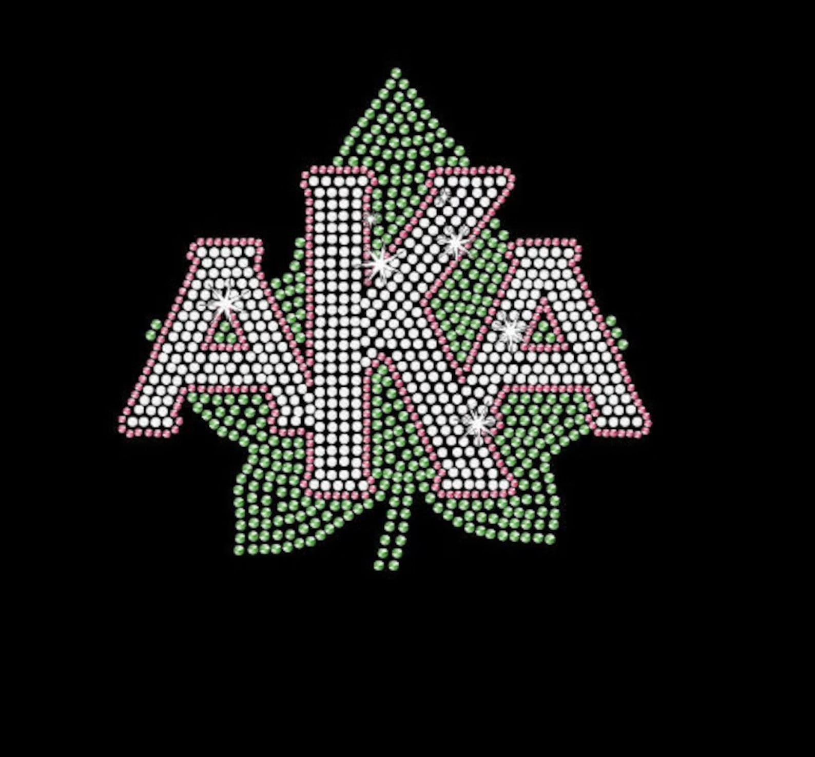 Alpha Kappa Alpha Heat Transfer Decal for Shirts & Apparel - Etsy