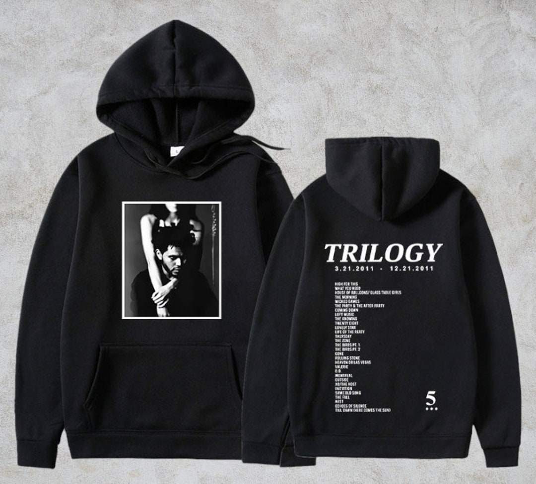 Trilogy Era Hoodie Vintage the Weeknd Printed Hoodie Rapper Merch the ...