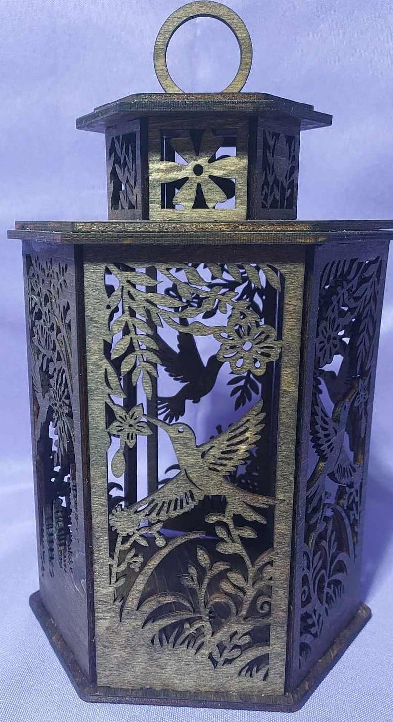 Hummingbird Lantern - Etsy