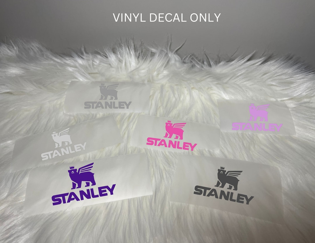 Set of 2 Stanley Decal, Stanley Sticker, Stanley Inspired Vinyl Decal ...