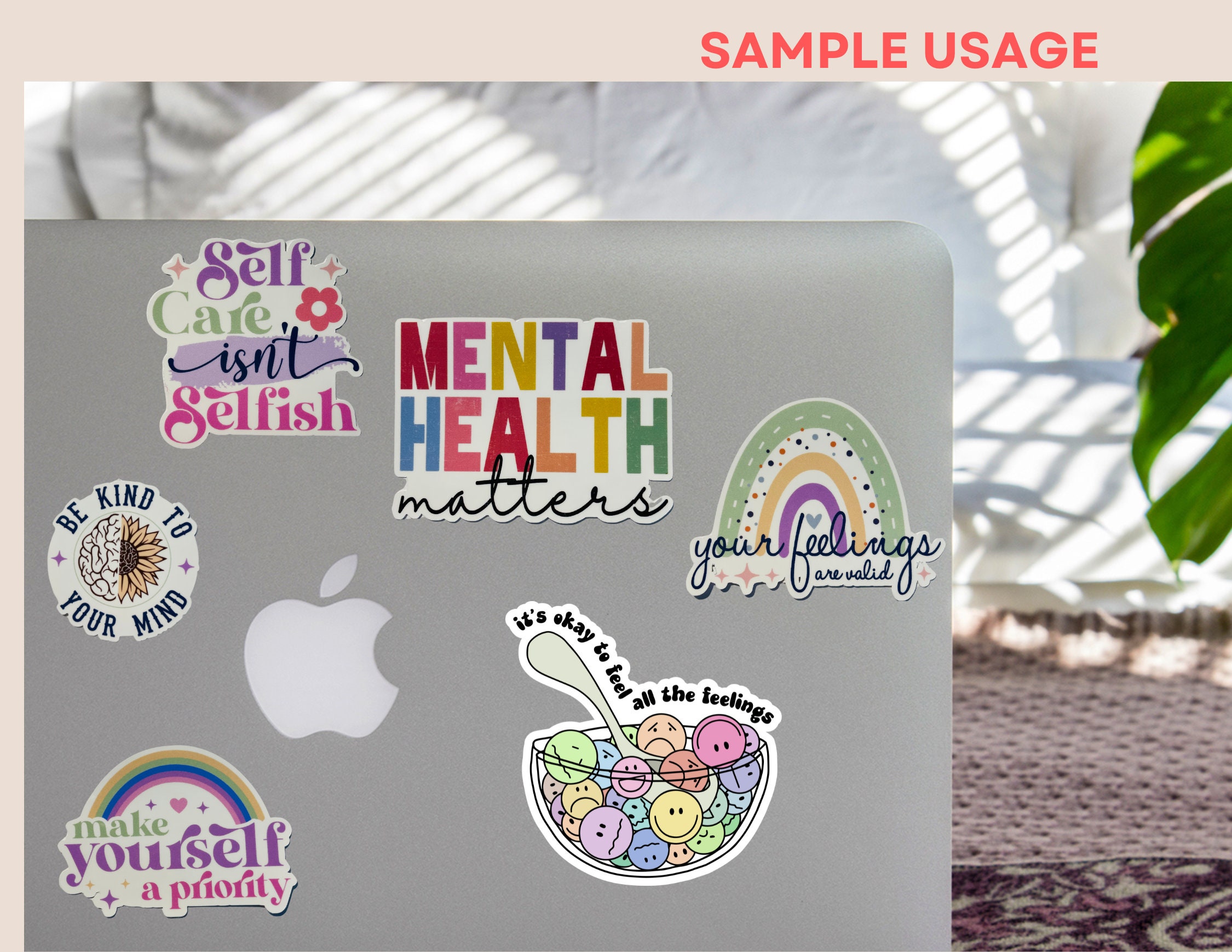 Mental Health Sticker, Self Love Sticker, Self Care Sticker - Etsy