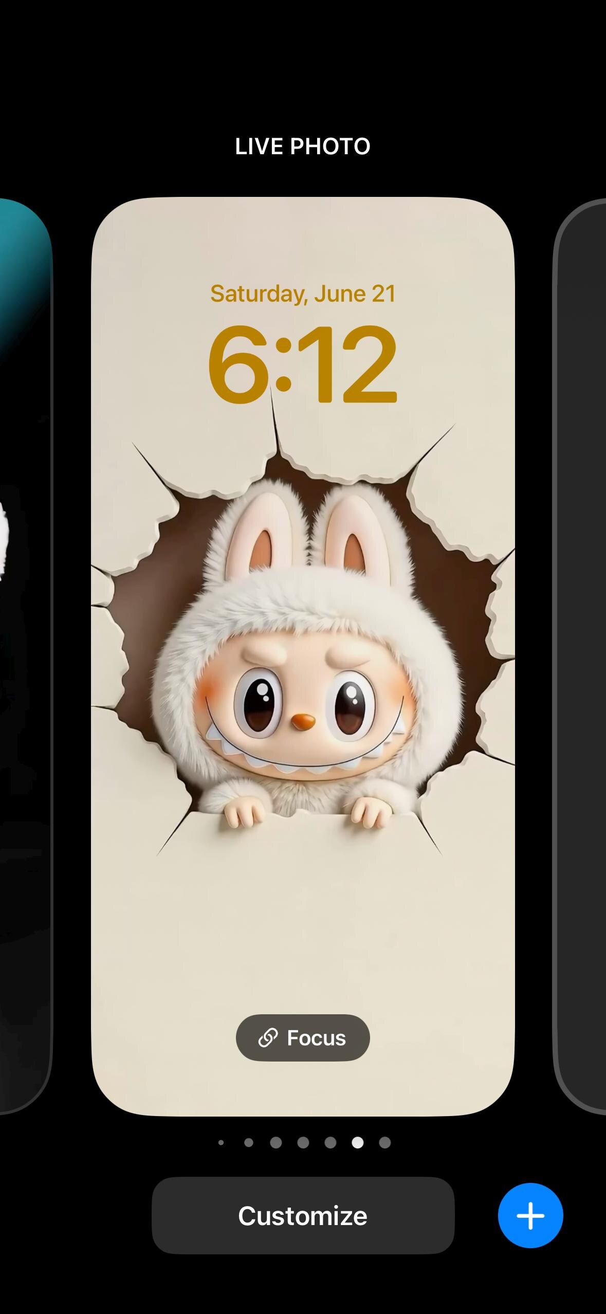 Labubu Live Wallpaper: Kawaii Animated iPhone Screen (digital Download ...