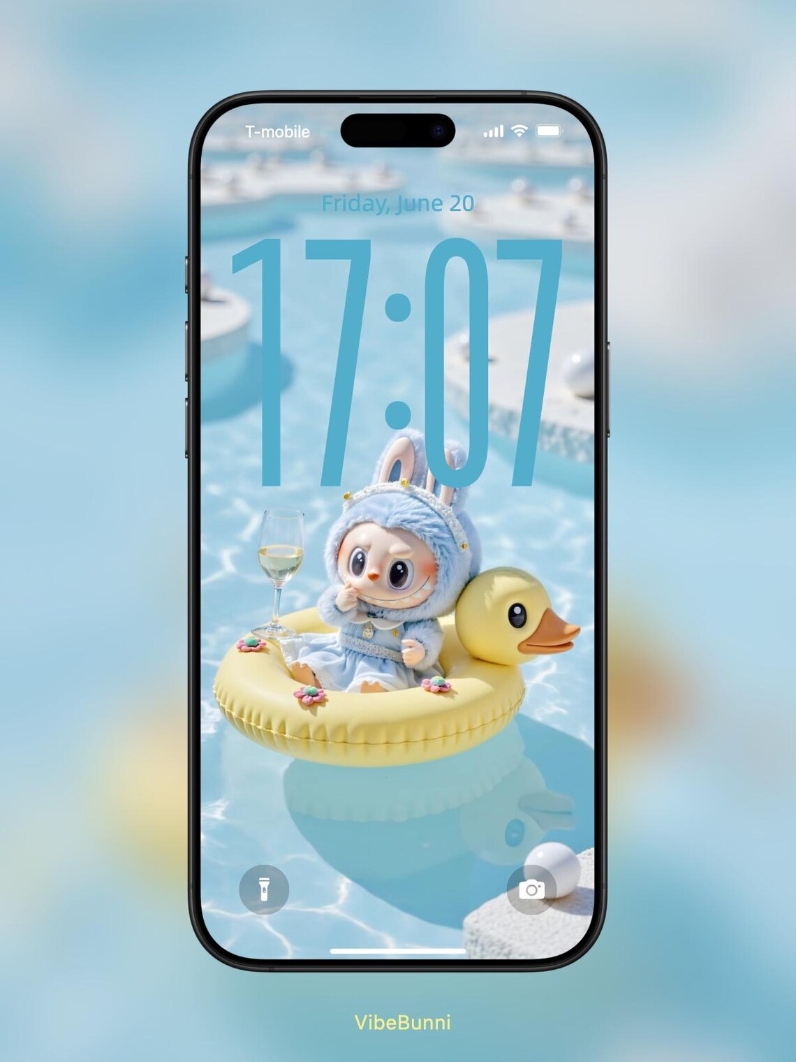 Labubu Live 4K Wallpaper | Labubu Live Photo | Labubu Pool Wallpaper ...