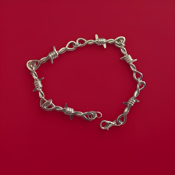 Barbed Wire Bracelet - Etsy