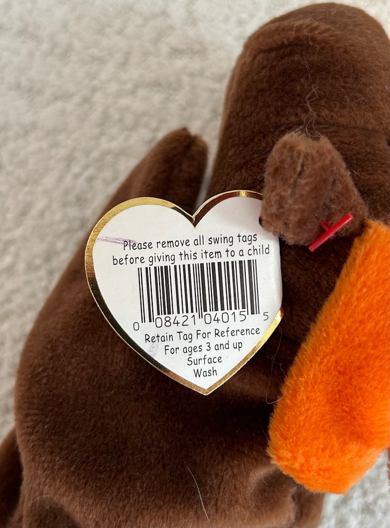 RARE 1993 Ty “CHOCOLATE” the Moose Beanie Baby - Etsy