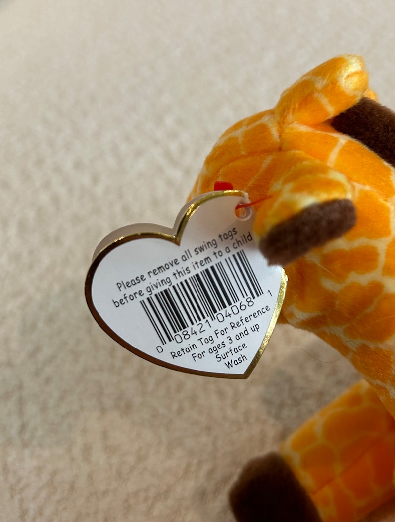 VERY RARE 1995 Ty “TWIGS” the Giraffe Beanie Baby - Etsy