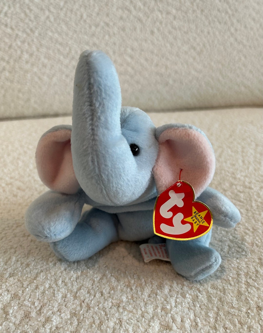 RARE 1995 Ty “PEANUT” the Elephant Beanie Baby - Etsy