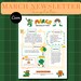 March Newsletter Template, Editable Newsletter, Monthly Newsletter ...