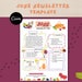 June Newsletter Template, Editable Newsletter, Monthly Newsletter ...