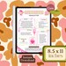 February Newsletter Template, Editable Newsletter, Monthly Newsletter ...