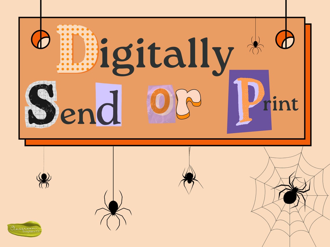 October Newsletter Template, Editable Newsletter, Monthly Newsletter ...