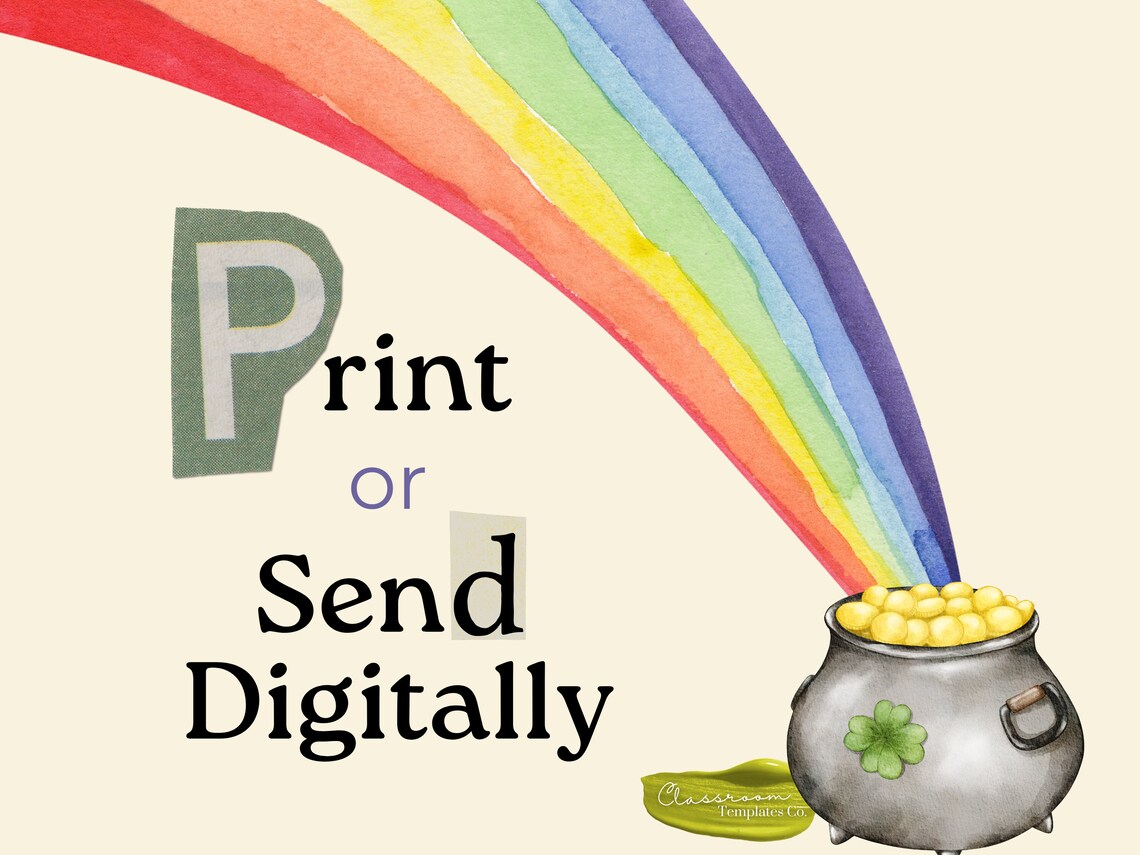 March Newsletter Template, Editable Newsletter, Monthly Newsletter ...