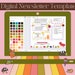 June Newsletter Template, Editable Newsletter, Monthly Newsletter ...