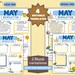 May Newsletter Template, Editable Newsletter, Monthly Newsletter ...