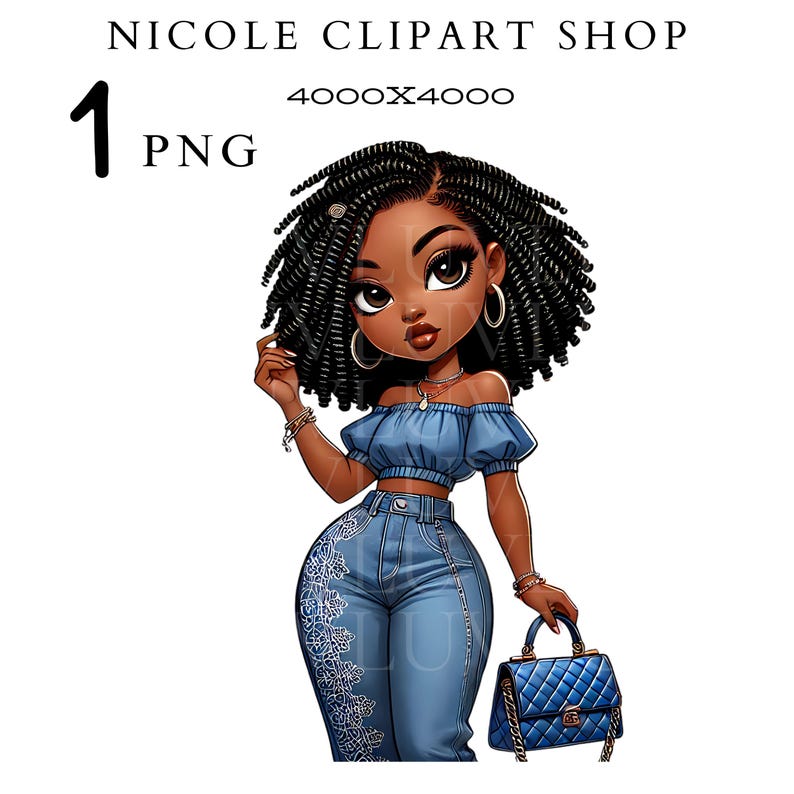 Sassy Chibi PNG| Commercial Use - Etsy