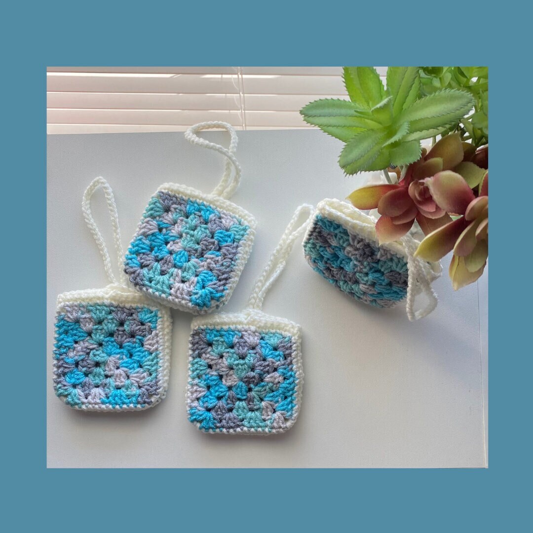 Blue Lagoon Purse Pouch Handmade Crochet Gift - Etsy