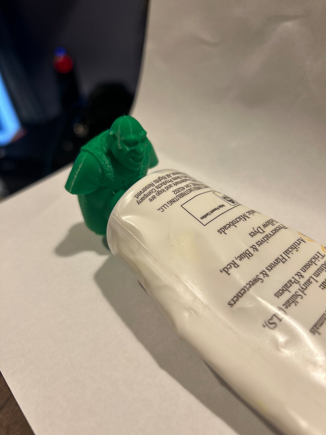 SHREK Toothpaste Head - Etsy