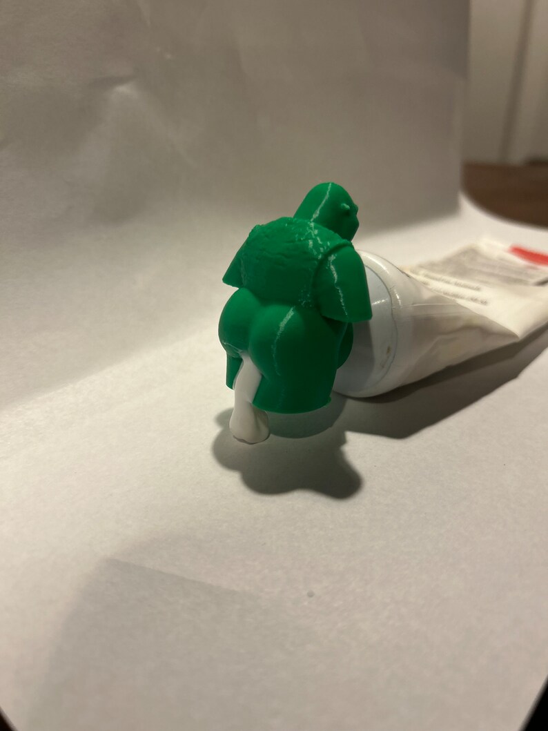 SHREK Toothpaste Head - Etsy